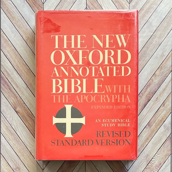 Vintage | Accents | 977 Vintage Book Study Bible The New Oxford ...